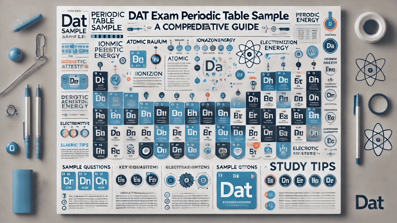 DAT Exam Periodic Table Sample: A Comprehensive Guide - Visto Web Network